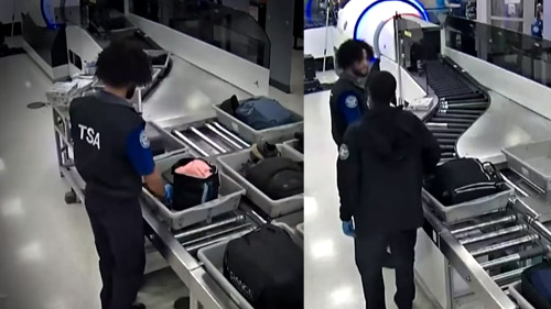TSA Agents On Camera Allegedly Stealing From Passengers - 1 minute video TSA Agents On Camera Allegedly Stealing From Passengers - 1 minute video